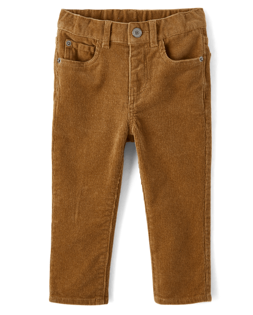 Baby And Toddler Boys Corduroy Pants - CARMEL | The Children's Place