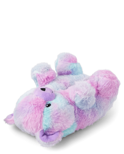 Toddler Girls Bear Slippers - PURPLE | The Children's Place