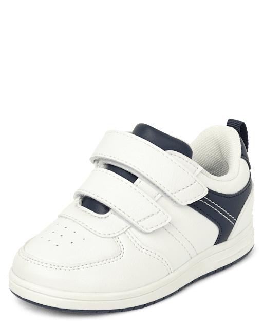 Toddler Boys Colorblock Low Top Sneakers - WHITE | The Children's Place