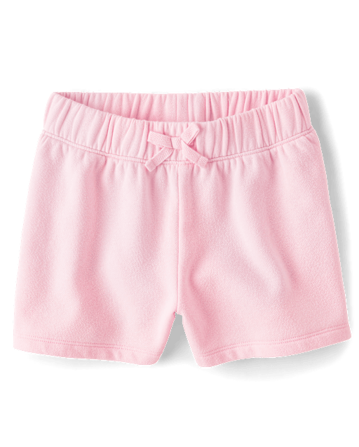 Girls Active Fleece Shorts - PINK | The Children's Place