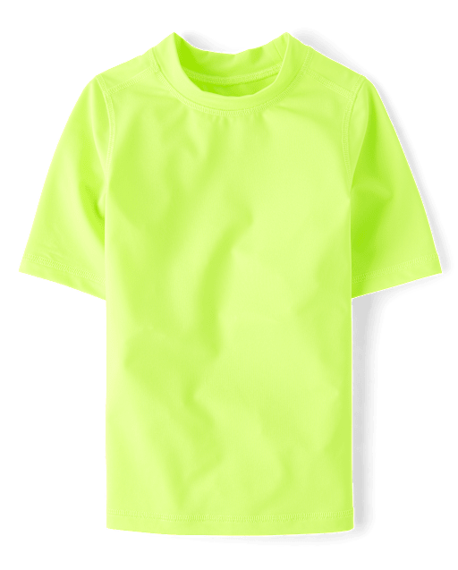 Boys Short Sleeve Rashguard - GREEN | The Children's Place