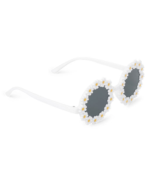 Toddler Girls Daisy Sunglasses - WHITE | The Children's Place