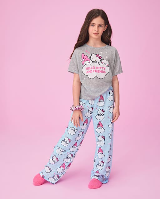 hello kitty childrens pyjamas