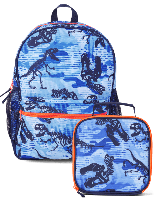 Boys Tie Dye Dino Backpack 2-Piece Set | The Children's Place - MULTI CLR