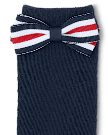 Girls Knee Socks 2-Pack - Uniform - NAVY SLATE | Gymboree CA