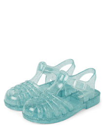 Girls Glitter Sandals - Splish-Splash - BLUE | Gymboree CA