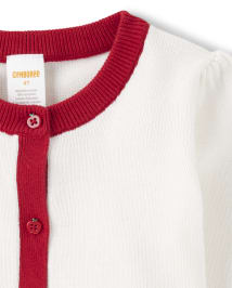 Girls Long Sleeve Applique Apple Cardigan - Apple Orchard - BUNNYS TAIL ...