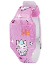 Girls Cat Digital Watch | The Children's Place CA - MULTI CLR