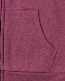 Girls Active Long Sleeve Fleece Zip Up Hoodie | The Children's Place CA ...