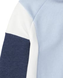 Girls Active Long Sleeve Colorblock Fleece Hoodie | The Children's ...