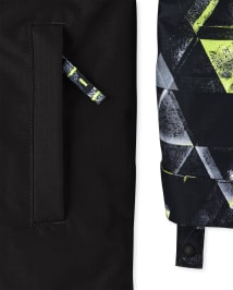 Boys Long Sleeve Print 3 In 1 Jacket | The Children's Place CA - BLACK
