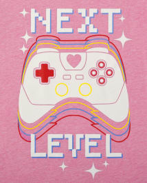Girls Long Sleeve 'Next Level' And 'Gamer' Graphic Tee 2-Pack | The ...