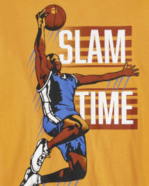 Boys Short Sleeve Slam Time Graphic Tee | The Children's Place ...
