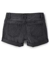 Girls Button Front Shortie Jean Shorts | The Children's Place ...