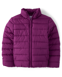 Girls Long Sleeve Puffer Jacket | The Children's Place CA