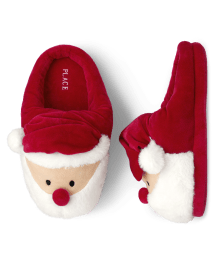 Unisex Adult Matching Family Christmas Santa Slippers | The Children's ...