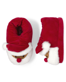 Unisex Toddler Matching Family Christmas Santa Slippers | The Children ...