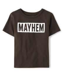 Baby And Toddler Boys Short Sleeve Mayhem Graphic Tee | The Children's ...