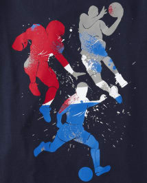 Boys Short Sleeve Sports Graphic Tee 5-Pack | The Children's Place CA ...