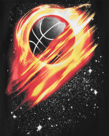 Boys Short Sleeve Solar Basketball Graphic Tee | The Children's Place ...