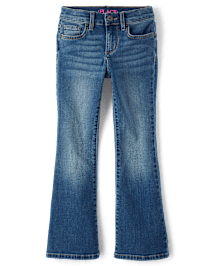 Girls Flare Jeans - MEDIUM WASH | The Children's Place CA