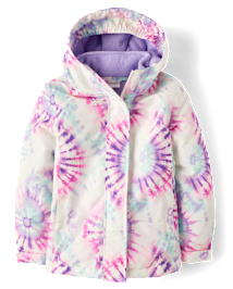 Girls Long Sleeve Print 3 in 1 Jacket - MULTI | The Children's Place CA