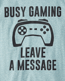 Boys Short Sleeve Busy Gaming Graphic Tee - BLUE | The Children's Place CA
