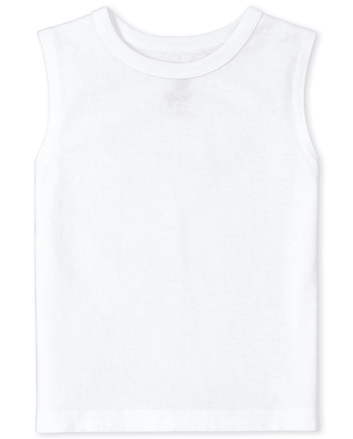 Baby And Toddler Boys Mix And Match Sleeveless Muscle Tank Top