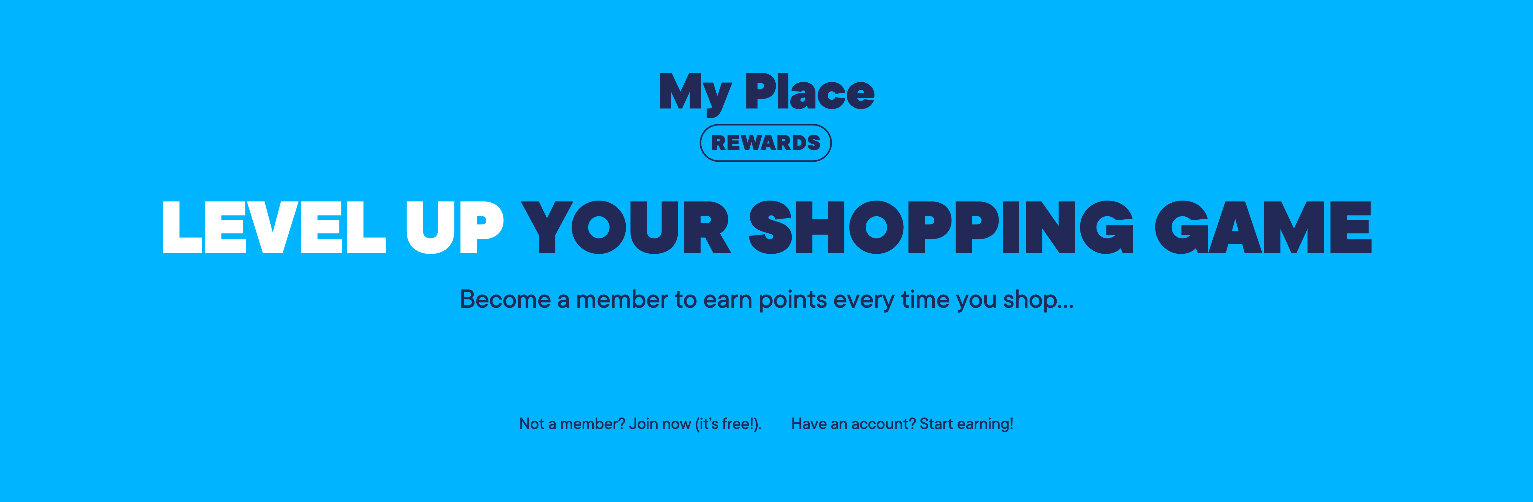 My Place Rewards | Shop, Earn & Save | The Children's Place