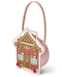 Girls Gingerbread Bag - Gingerbread House - PINK | Gymboree
