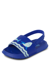 Boys Shark Slides - Splish-Splash - BLUE | Gymboree