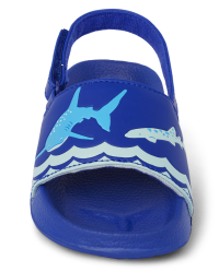 Boys Shark Slides - Splish-Splash - BLUE | Gymboree