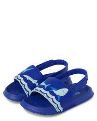 Boys Shark Slides - Splish-Splash - BLUE | Gymboree