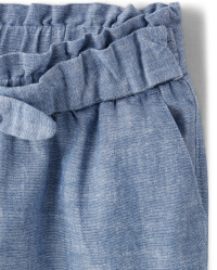 Girls Chambray Pants - Prairie Fields - DENIM | Gymboree