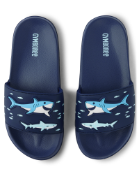 Boys Shark Slides - Splish-Splash - BLUE | Gymboree