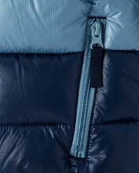 Boys Long Sleeve Quilted Puffer Jacket - Little Essentials - BLUE ...