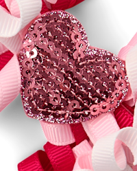 Girls Heart Bow Hair Clip 3-Pack - Mon Cheri - MULTI | Gymboree CA