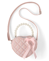 Girls Quilted Heart Bag - On Pointe - PINK | Gymboree