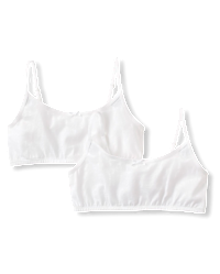 Girls Bralette 2-Pack - WHITE | The Children's Place