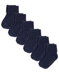 Unisex Baby And Toddler Triple Roll Socks 6-Pack | The Children's Place ...