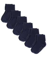 Baby And Toddler Triple Roll Socks 6-Pack | The Children's Place