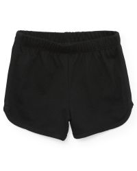 Toddler Girls Mix And Match Knit Dolphin Shorts