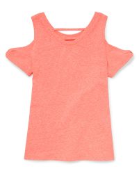 Girls Cold Shoulder Cut Out Top | The Children's Place