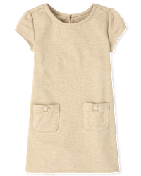 Toddler Tan Uniform Dresses | The Children's Place
