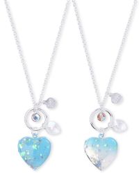 Girls Glitter Locket BFF Necklace 2-Pack | The Children's Place