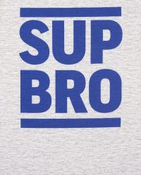 Boys Long Raglan Sleeve 'Sup Bro' Pajamas | The Children's Place - TIDAL