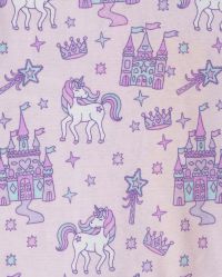 Baby And Toddler Girls Long Sleeve Princess Snug Fit Cotton Footed One ...