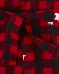 Unisex Kids Matching Family Christmas Long Sleeve Bear Buffalo Plaid ...