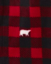 Unisex Kids Matching Family Christmas Long Sleeve Bear Buffalo Plaid ...