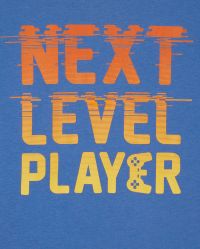 Boys Short Sleeve 'Next Level' Video Game Graphic Tee - BLUE | The ...